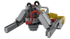 Lego MOC Factorio Electric Mining Drill