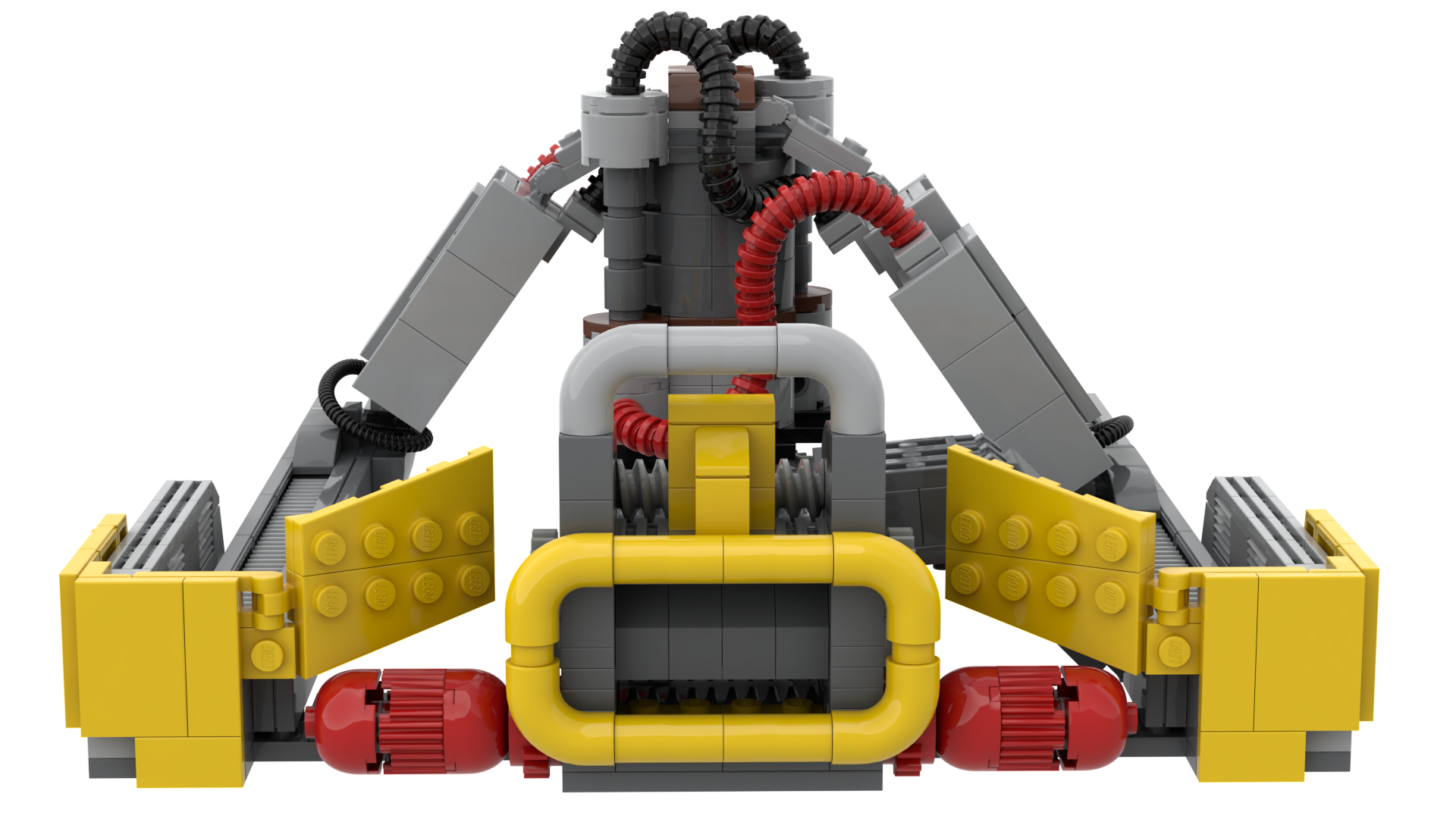 Lego MOC Factorio Electric Mining Drill