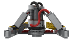 Lego MOC Factorio Electric Mining Drill