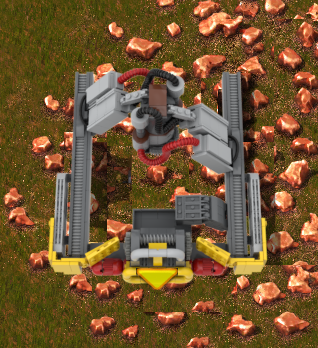 Lego MOC Factorio electric mining drill