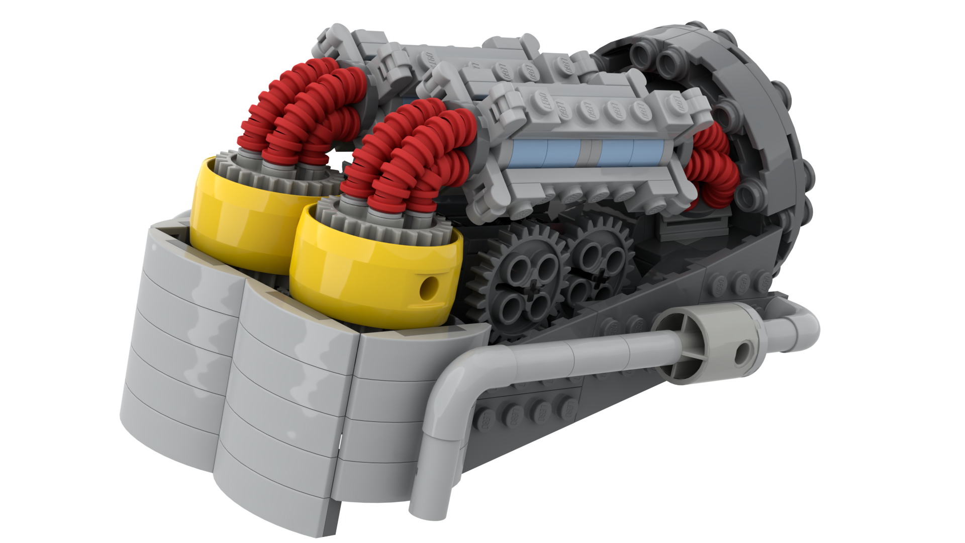 Lego MOC Factorio Offshore Pump