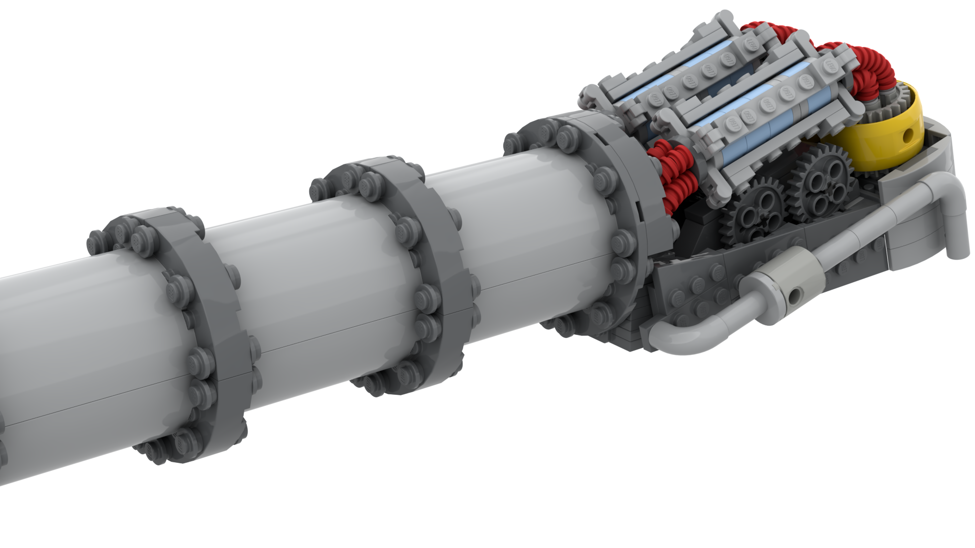 Lego MOC Factorio Offshore Pump