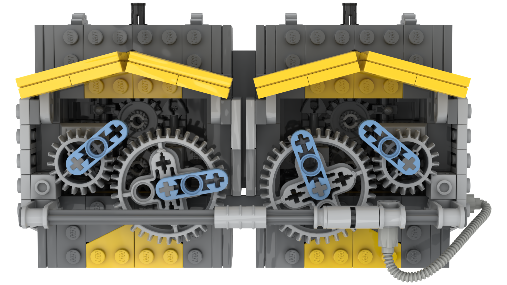 Lego MOC Factorio Splitter