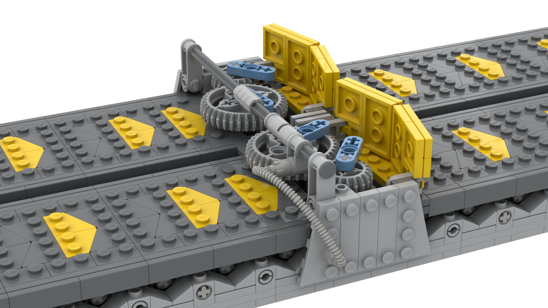 Lego MOC Factorio Splitter