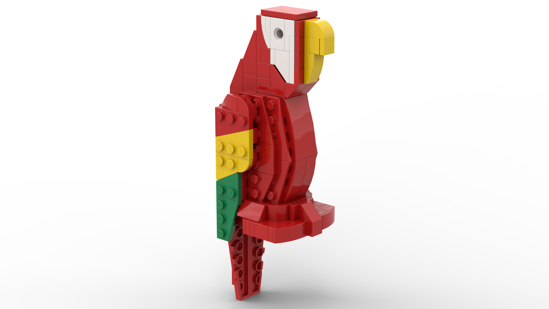 Lego MOC miscellaneous Parrot