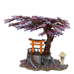 Nature cherry tree MOC